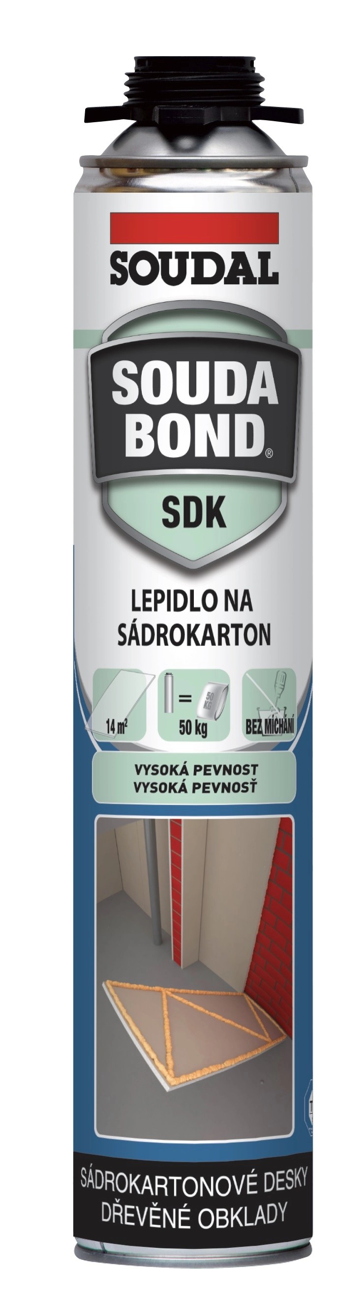 Soudal Lepidlo na sadrokartón Soudabond SDK 750 ml nakúpiť v OBI
