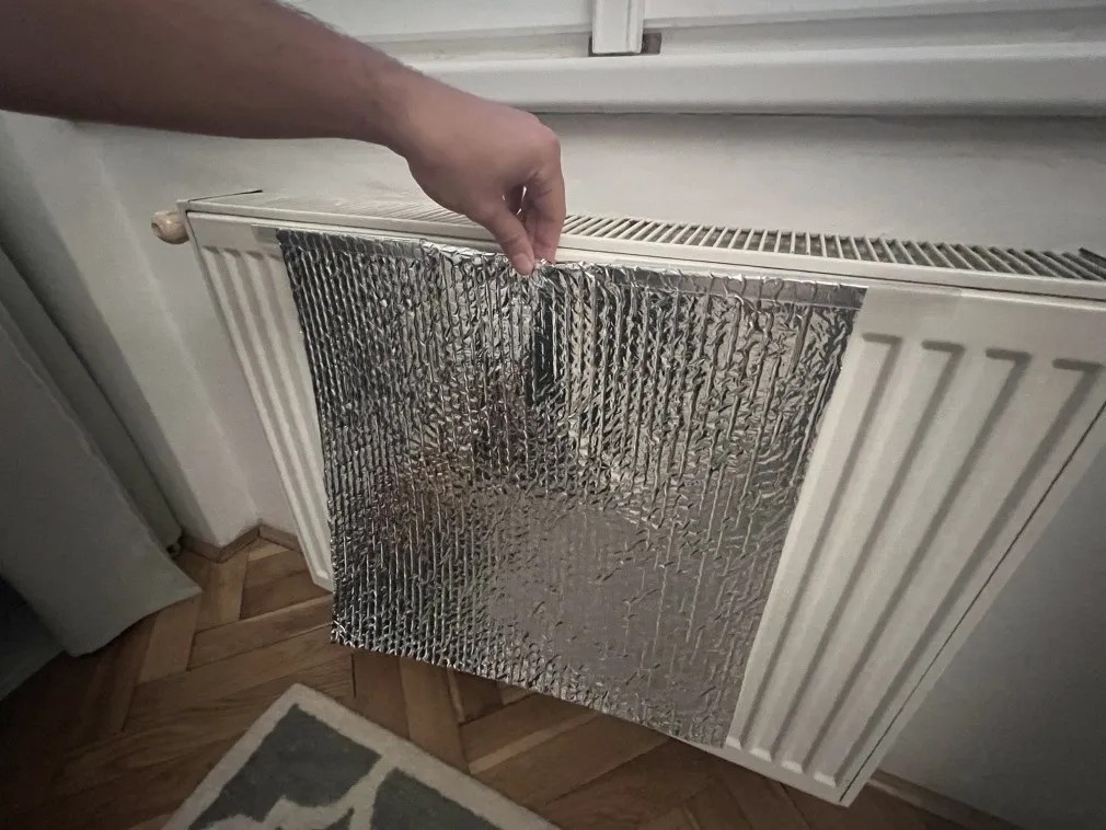 Covernit Reflexná fólia za radiátory Heatreflect 120 x 250 x 0,3 cm ...