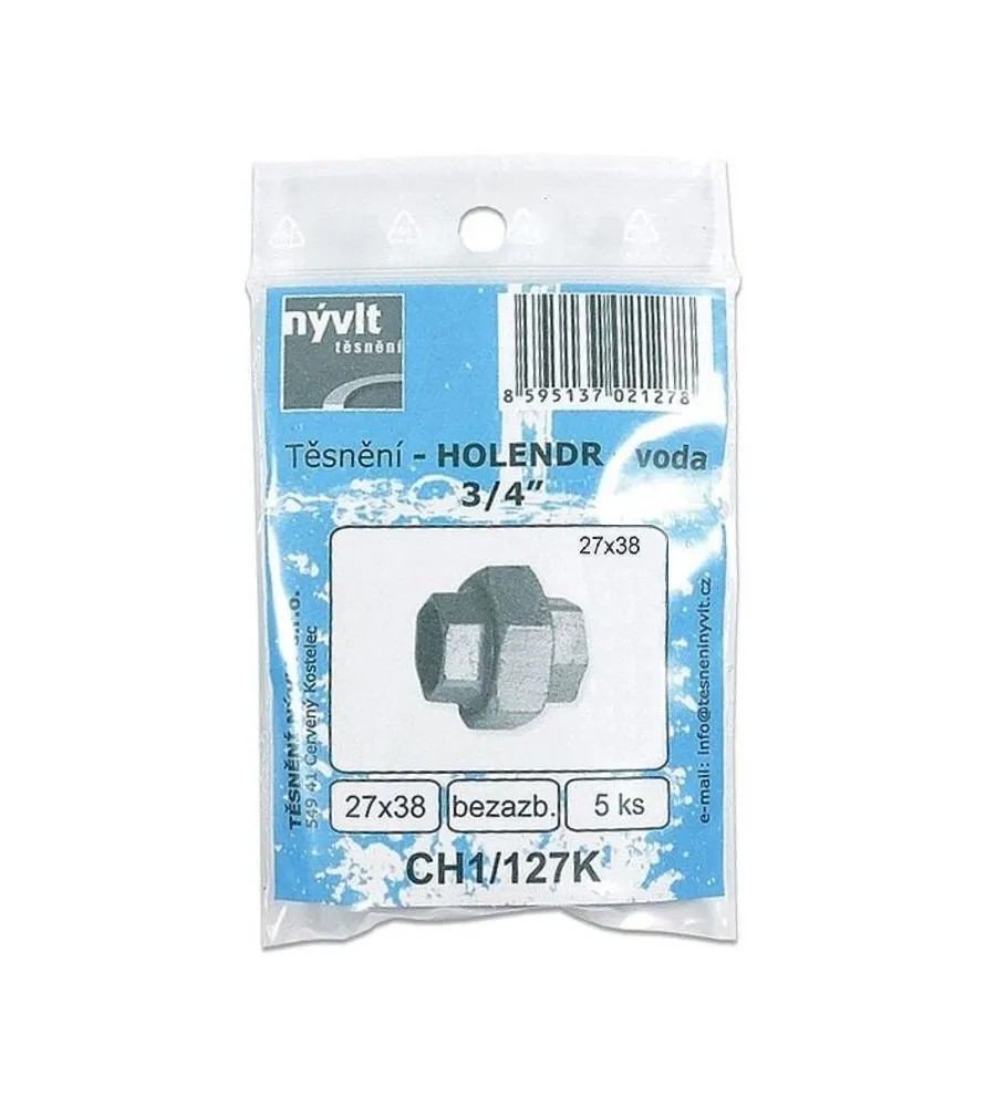 Tesnenie Nývlt Tesnenie pre vodovod.skrutkovanie-holender 3/4", 5 ks ...