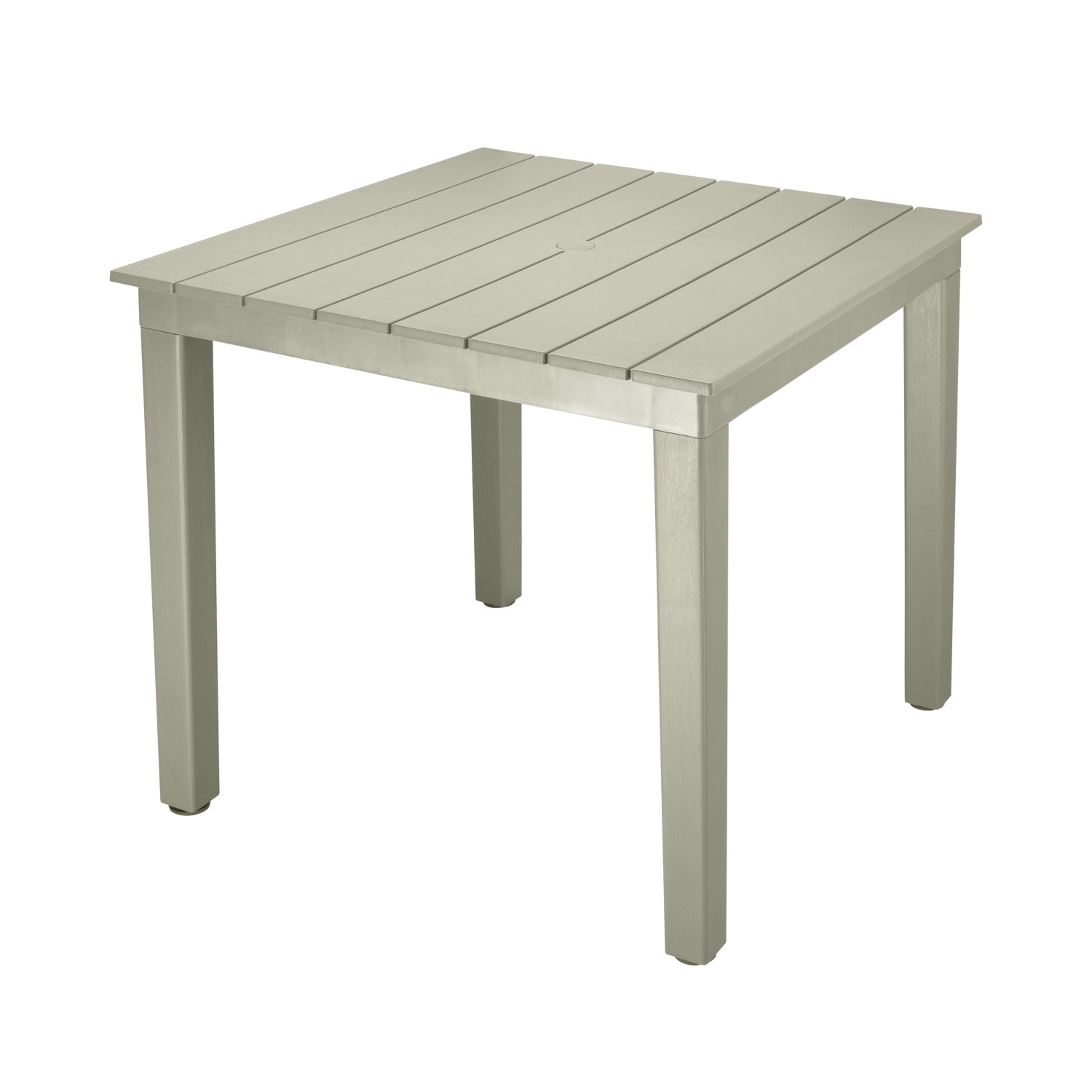 Mega Plast Stôl CAPRI, PP+fiberglass, cappuccino, 77 x 77 x 74 cm ...