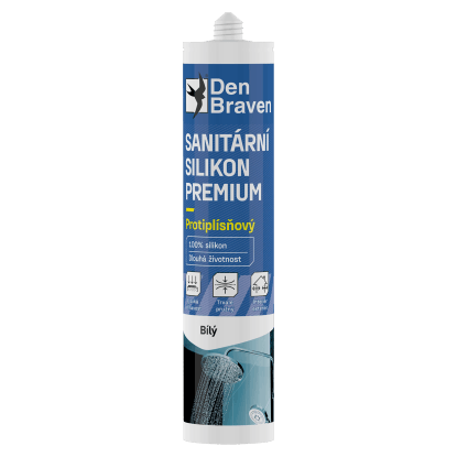Den Braven Sanitárny silikón Premium, biely, 280 ml nakúpiť v OBI