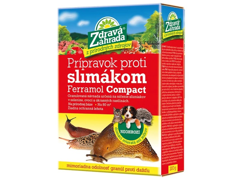 Zdravá záhrada Prípravok proti slimákom Ferramol Compact 200 g nakúpiť ...