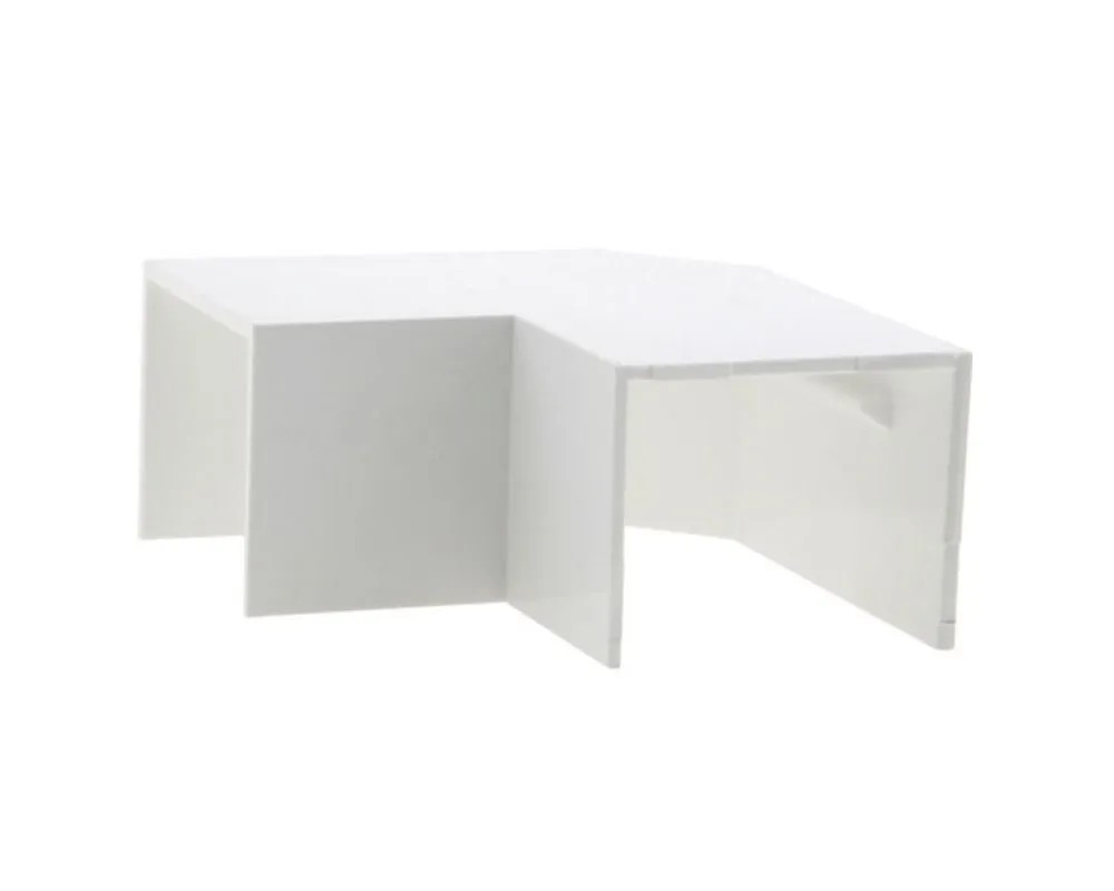 Malpro Tvarovka pre elektroinštalačné lišty 40 x 20 mm, plochý uhol, biela nakúpiť v OBI