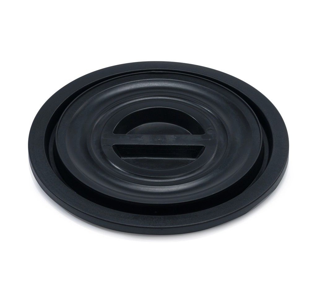 TBA Veko k nádobe reg. 100 l, čierna, pr. 53 x 4 cm nakúpiť v OBI