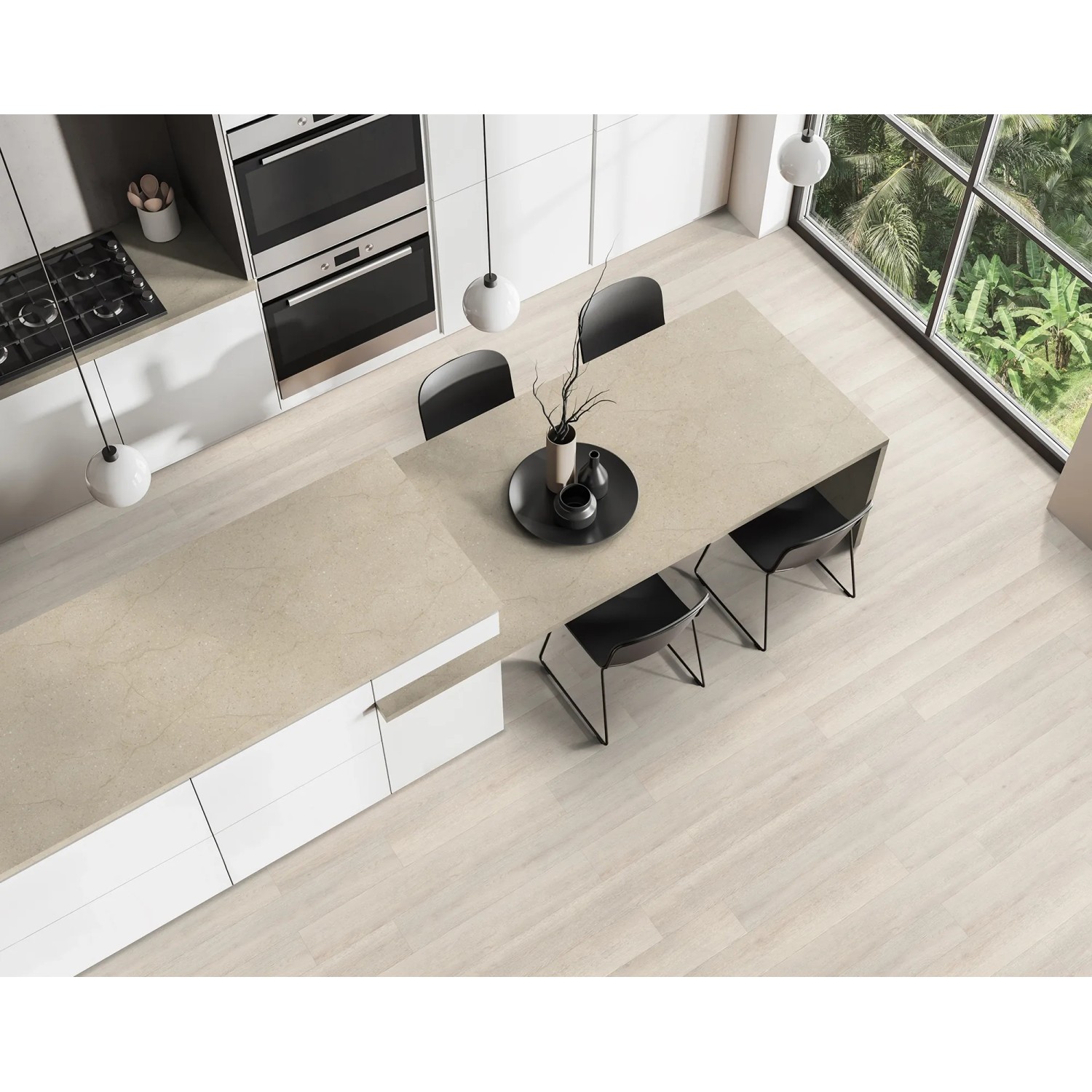 Kaindl CPL pracovná doska K2882 CN kameň Formentera 65 x 3,8 cm ...