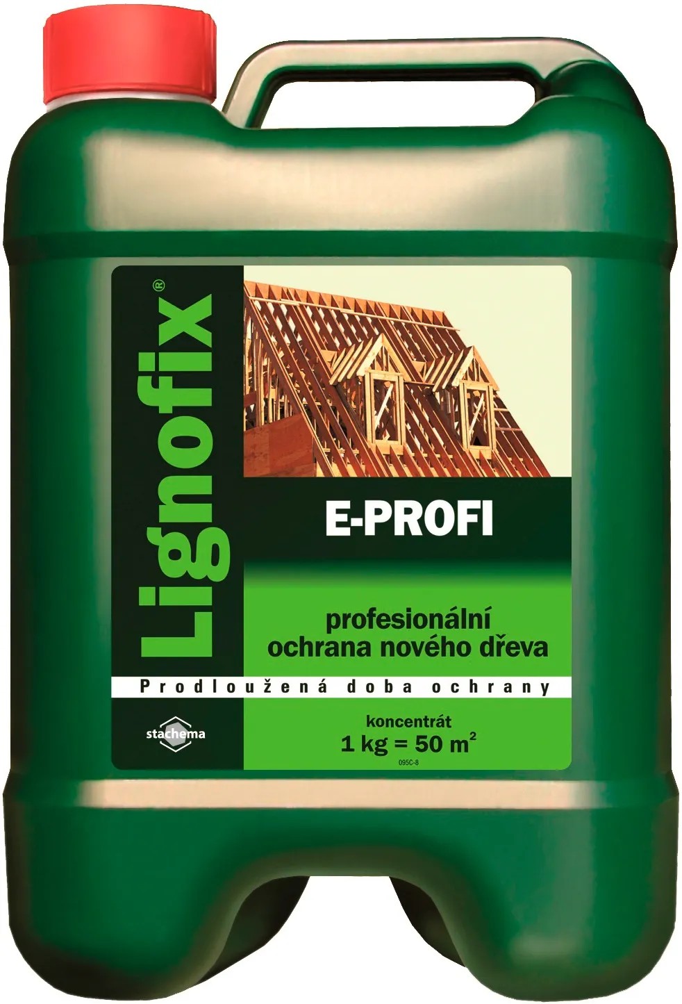 Lignofix Ochrana nového dreva E-PROFI zelená 5 kg