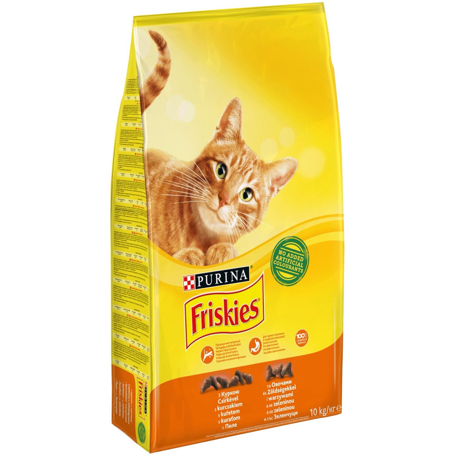 Purina Granule pre mačky Friskies s kuracím a pridanou zeleninou 10 kg ...
