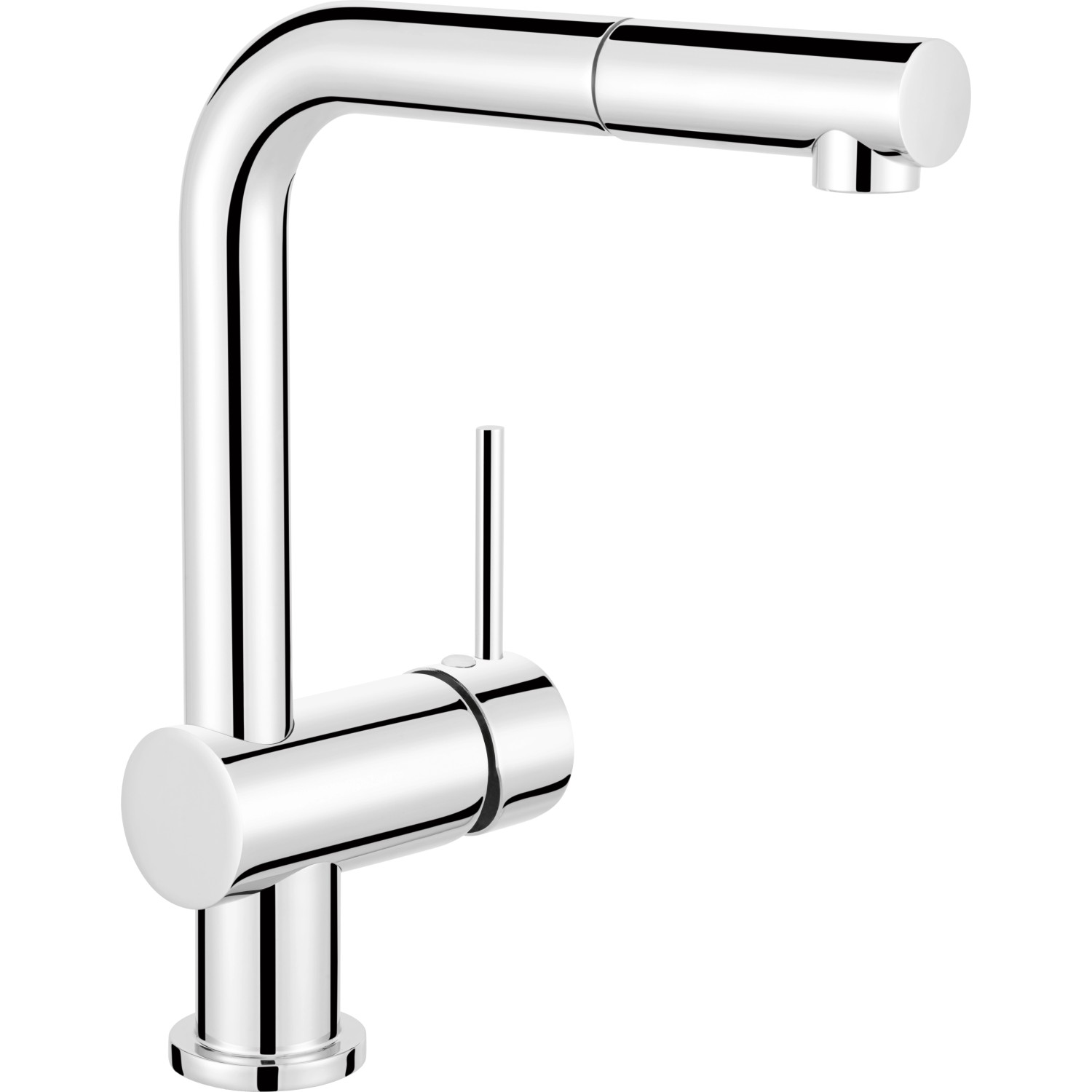 baliv Stojanková páková drezová batéria chrómovaná so spŕškou KI-1050 ...