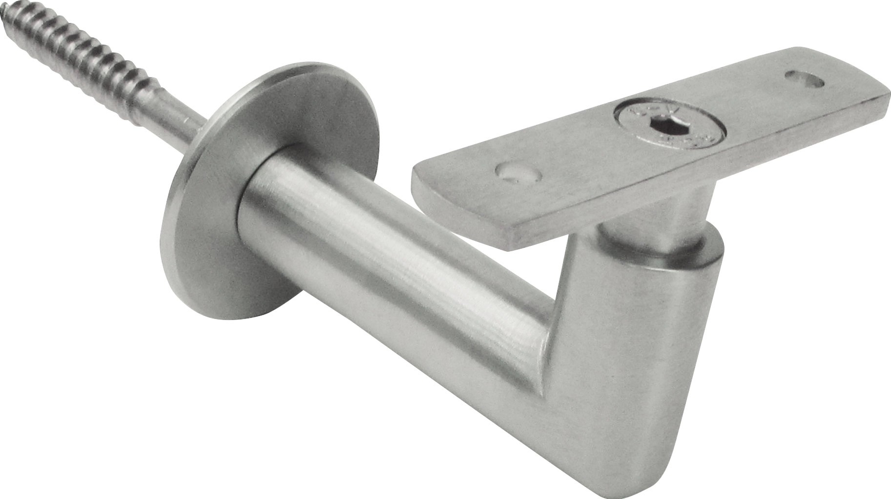 Konzola madla tvar L matný chróm nakúpiť v OBI