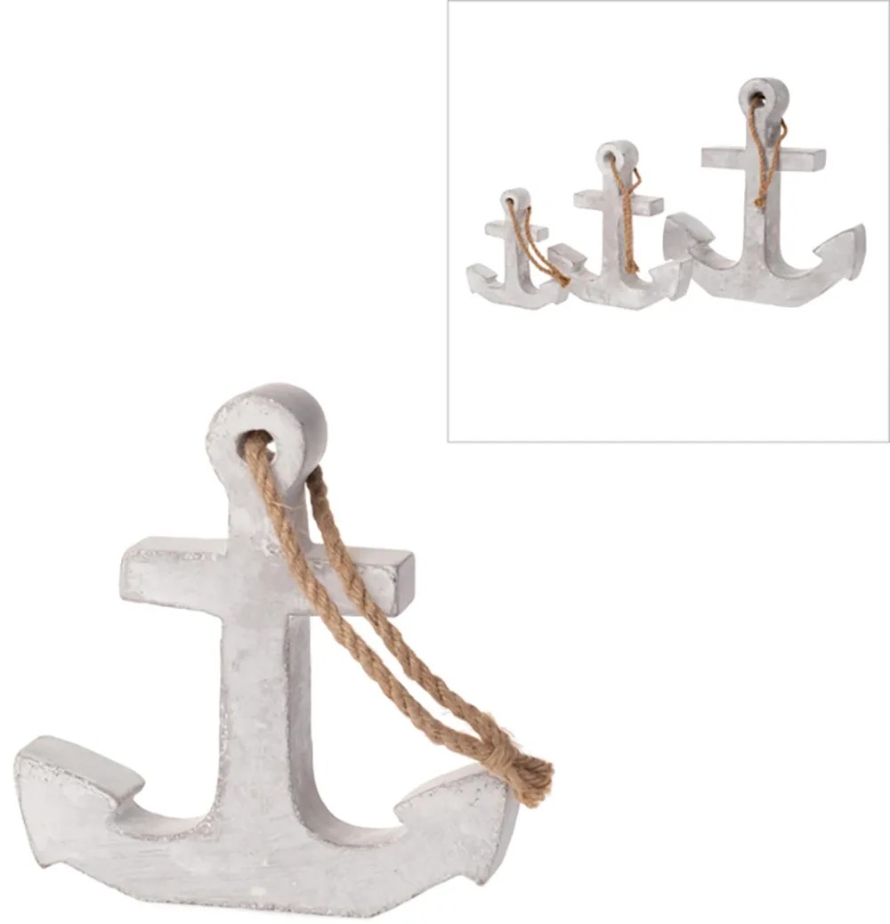 Dekoratívna figúrka kotva betónová 17 x 3,5 x 16,5 cm nakúpiť v OBI