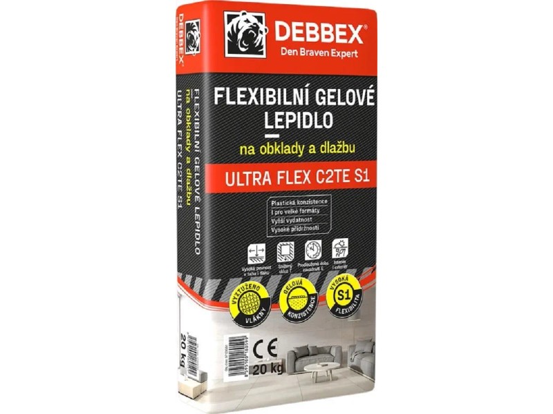 Den Braven Flexibilné gélové lepidlo na obklady a dlažbu ULTRA FLEX ...