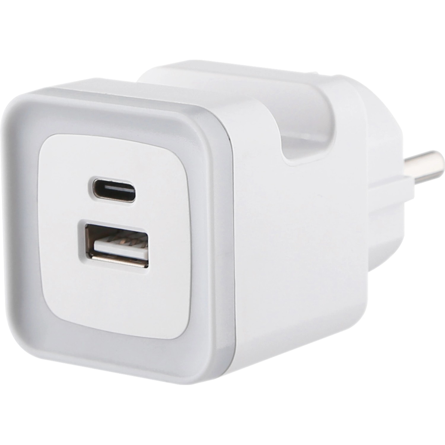 Rýchlonabíjací adaptér 20W USB-A/USB-C, biela nakúpiť v OBI