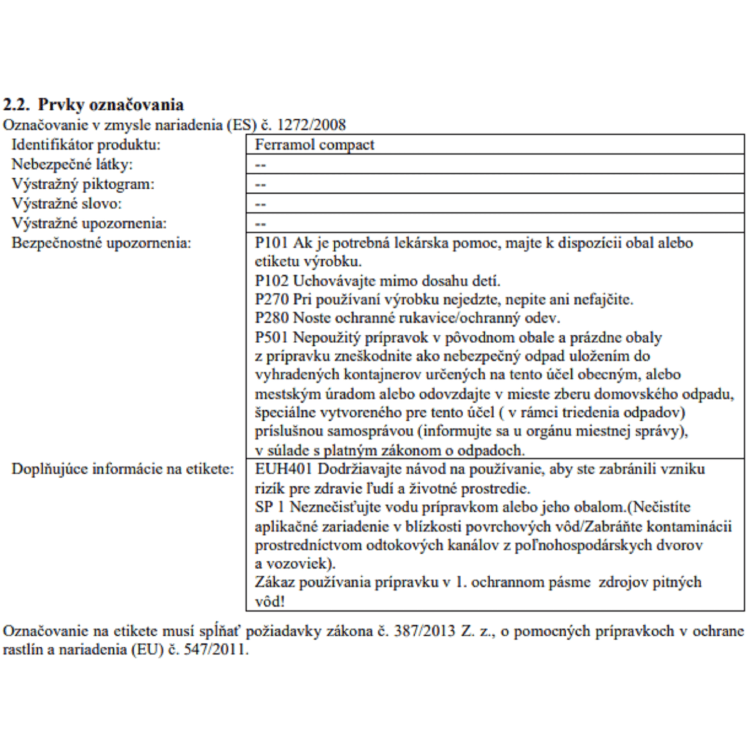 Zdravá záhrada Prípravok proti slimákom Ferramol Compact 200 g nakúpiť ...