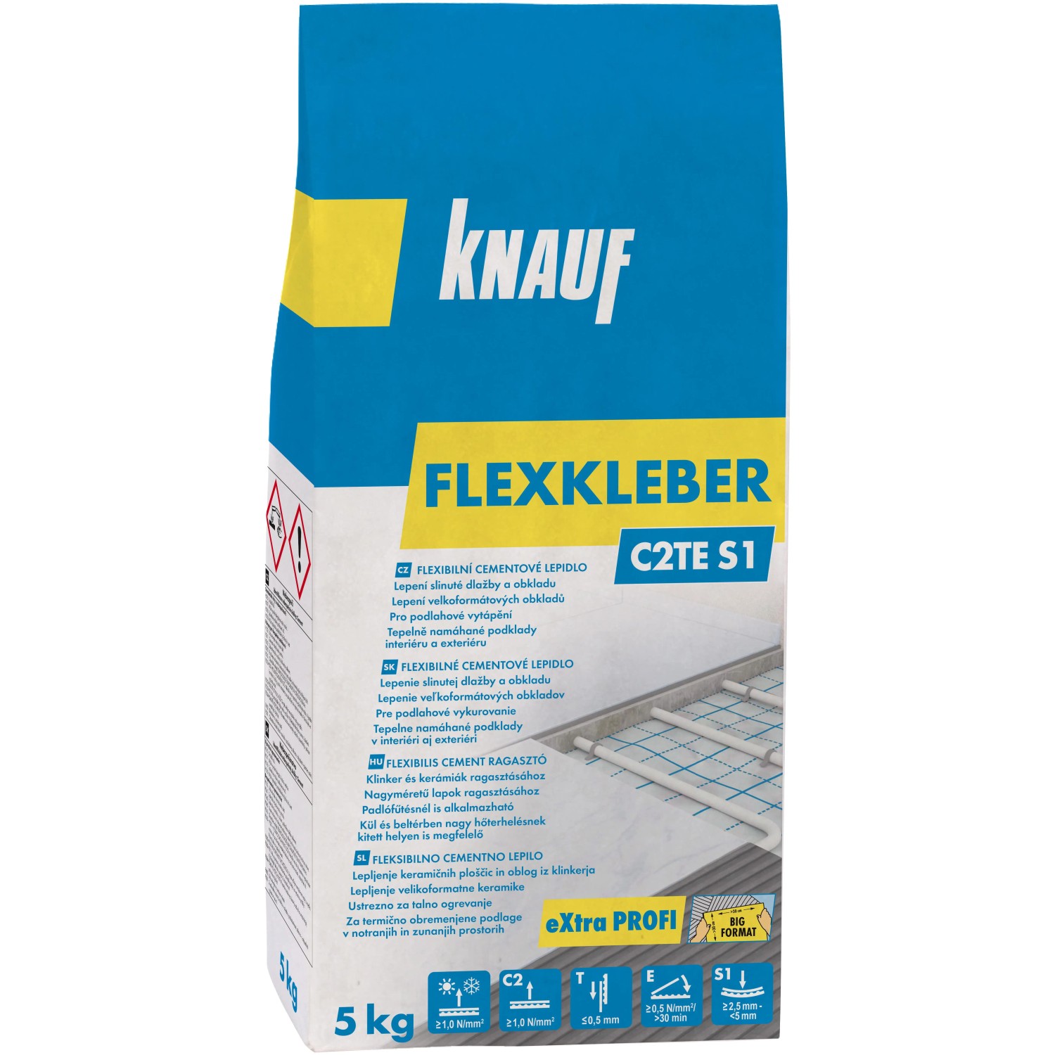 Knauf Cementové lepidlo Flexkleber C2TE S1 5 kg