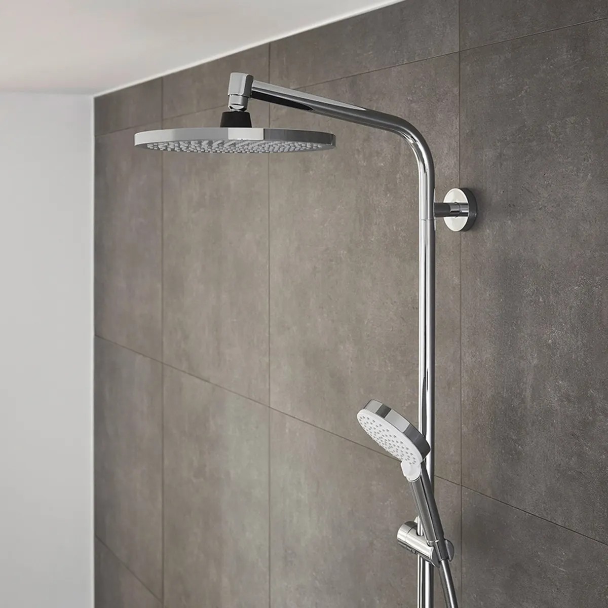 HG Crometta S 240 Showerpipe na renovácie EcoSmart chróm nakúpiť v OBI