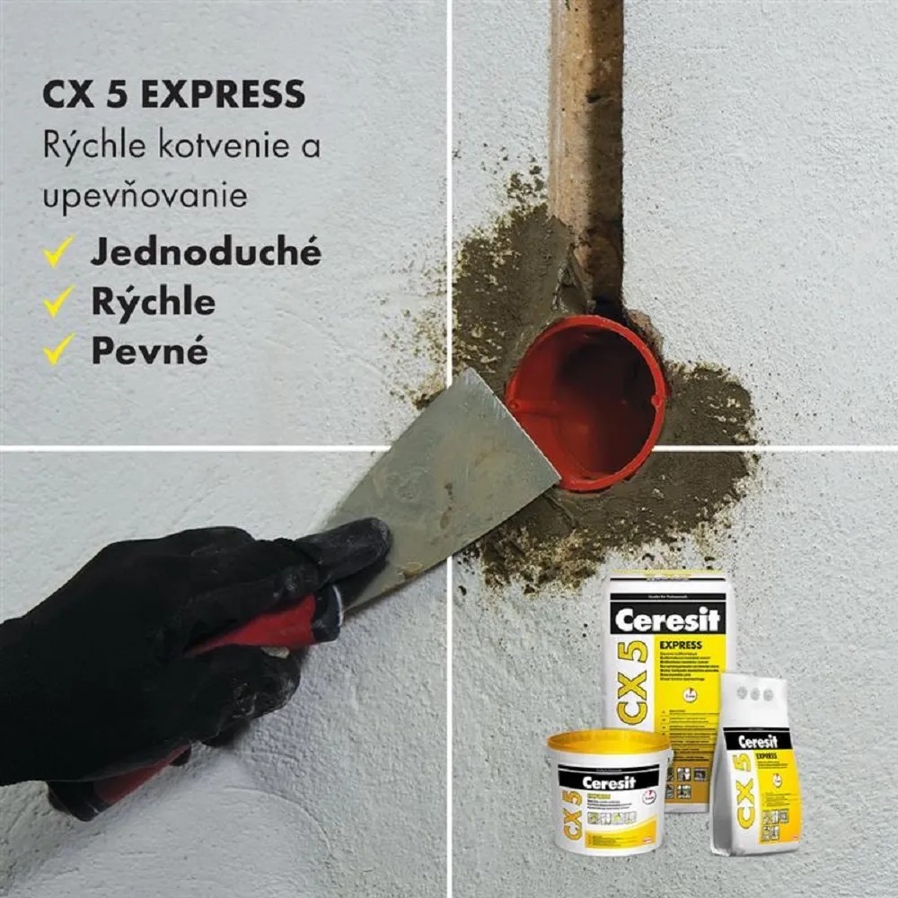Ceresit Montážny cement CX 5, vedro, 5 kg