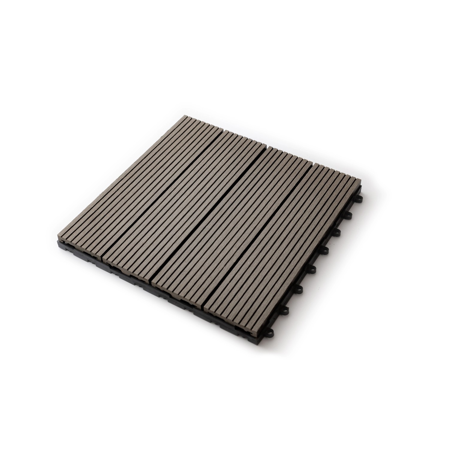 Guttadeck WPC terasová dlažba, svetlo sivá, 30 x 30 cm nakúpiť v OBI