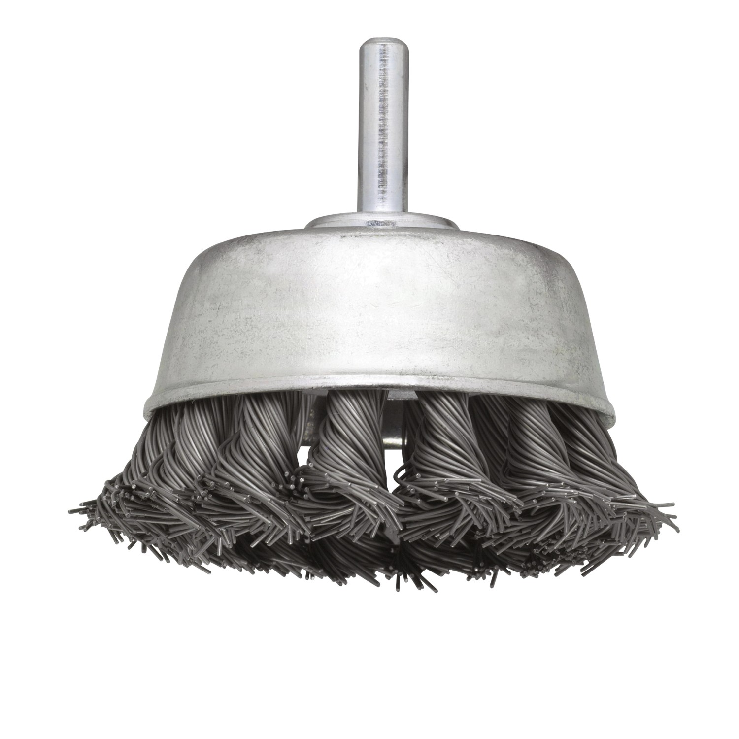 LUX-TOOLS Črepníková kefa Comfort pre vŕtačku/skrutkovač, spletený drôt ...