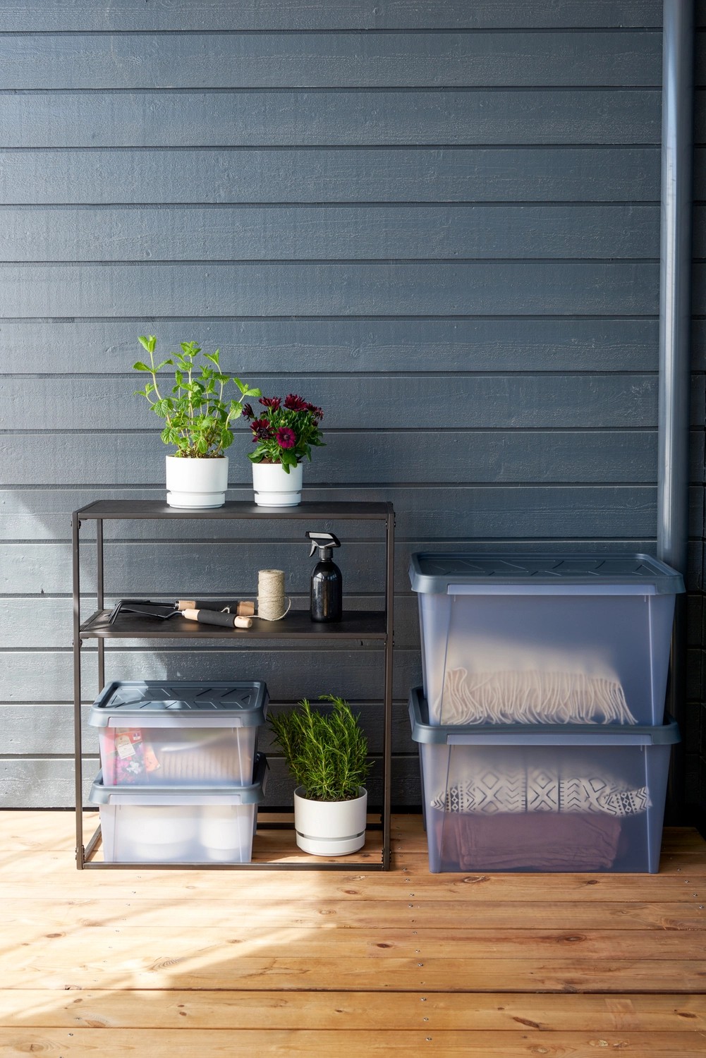 SmartStore Úložný box Dry 55 antracitový 60 x 40 x 35 cm, 55 l nakúpiť ...