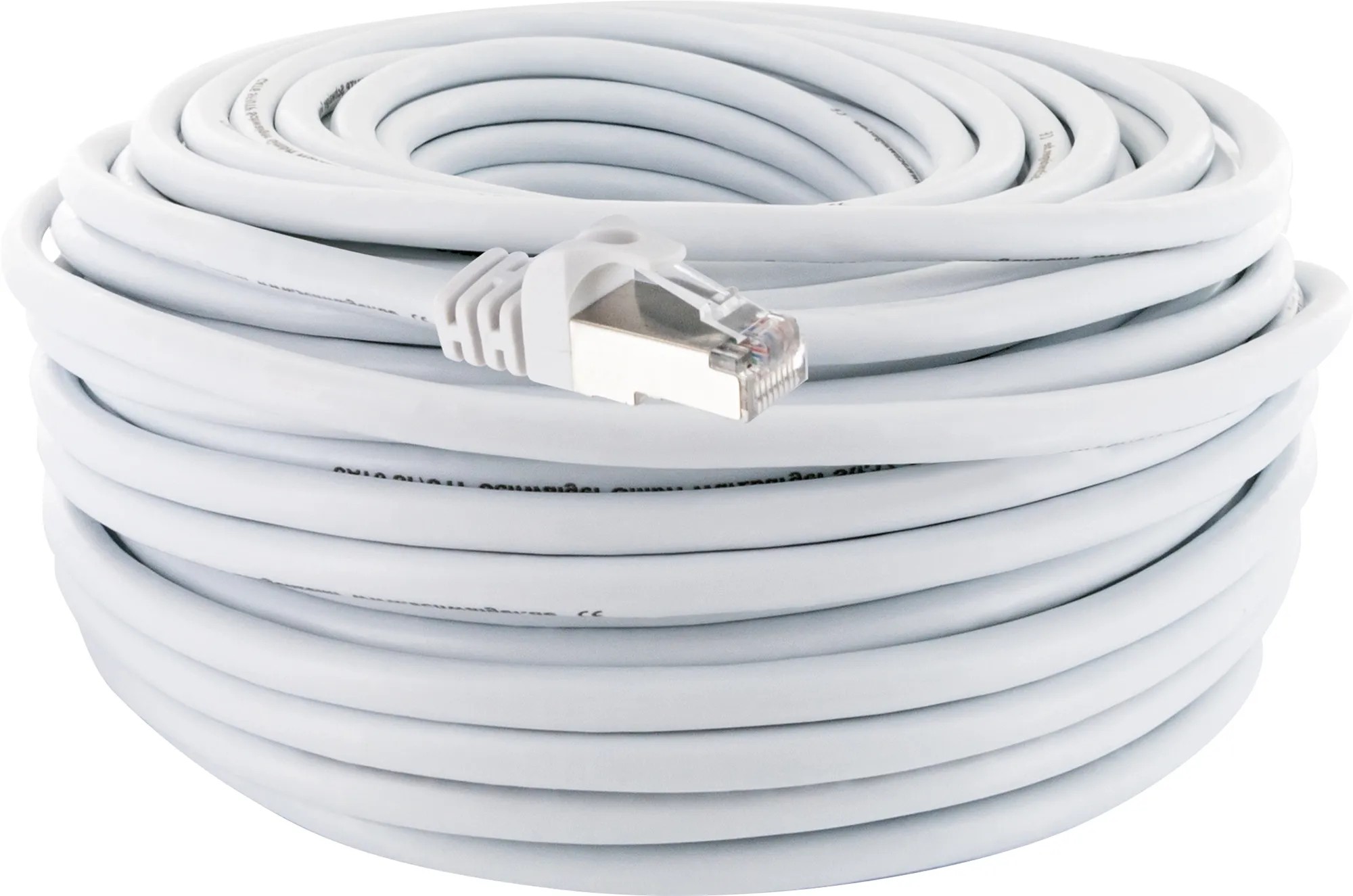 Schwaiger Sieťový kábel CAT 6 (SF/UTP) RJ45, biela, 30 m nakúpiť v OBI