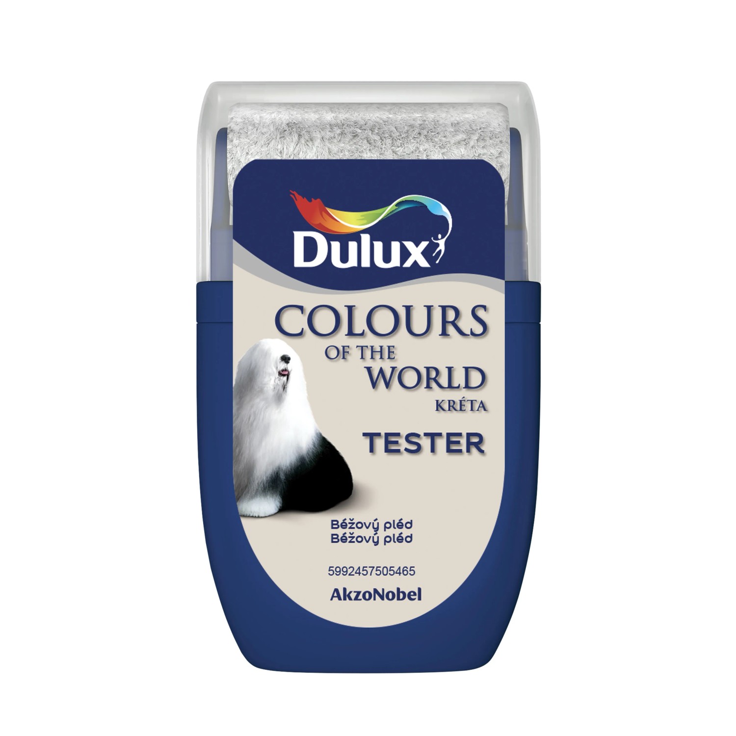 Dulux Tester, interiérová farba Colours of The World béžový pléd 30 ml ...