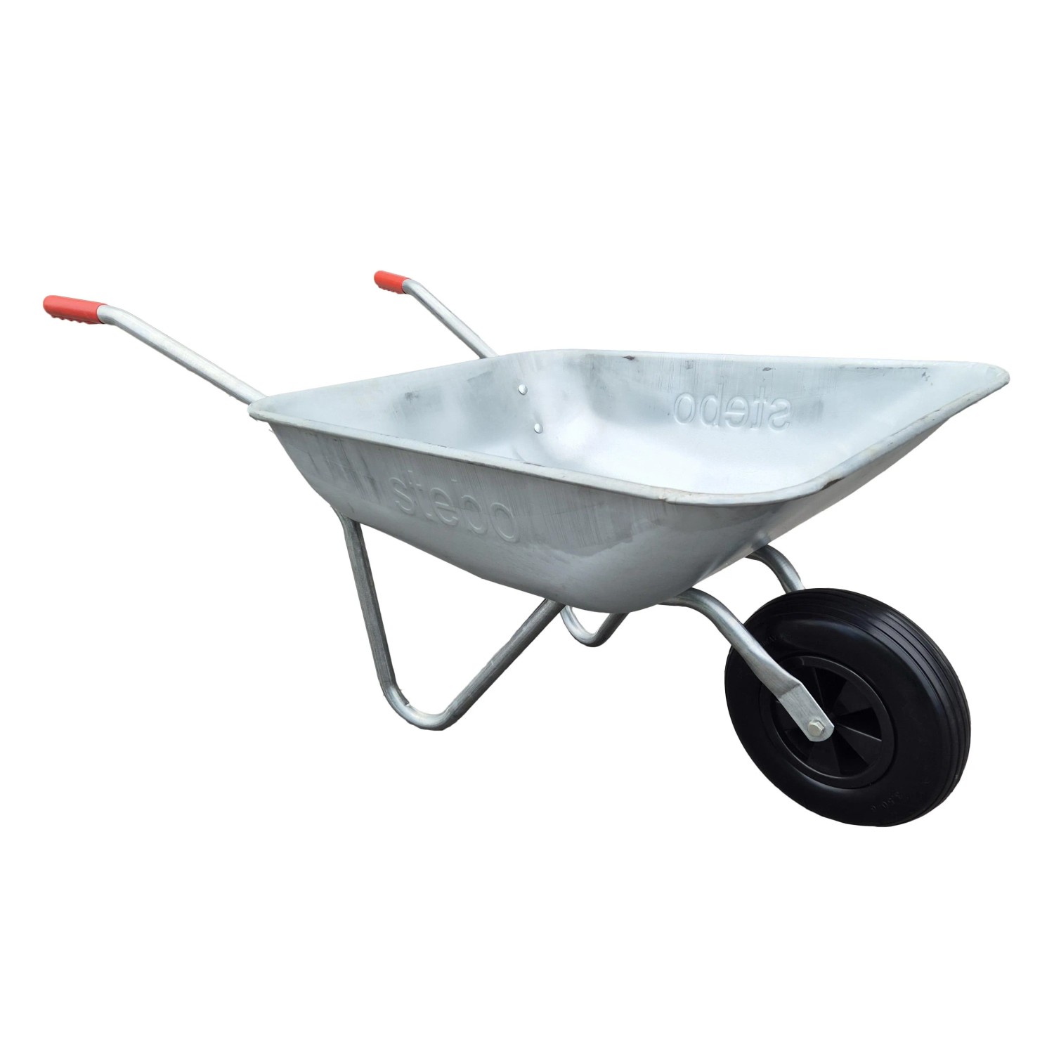 STEBO Záhradný fúrik Hobby pozinkované, plné koleso, 65 l, nosnosť 25 ...