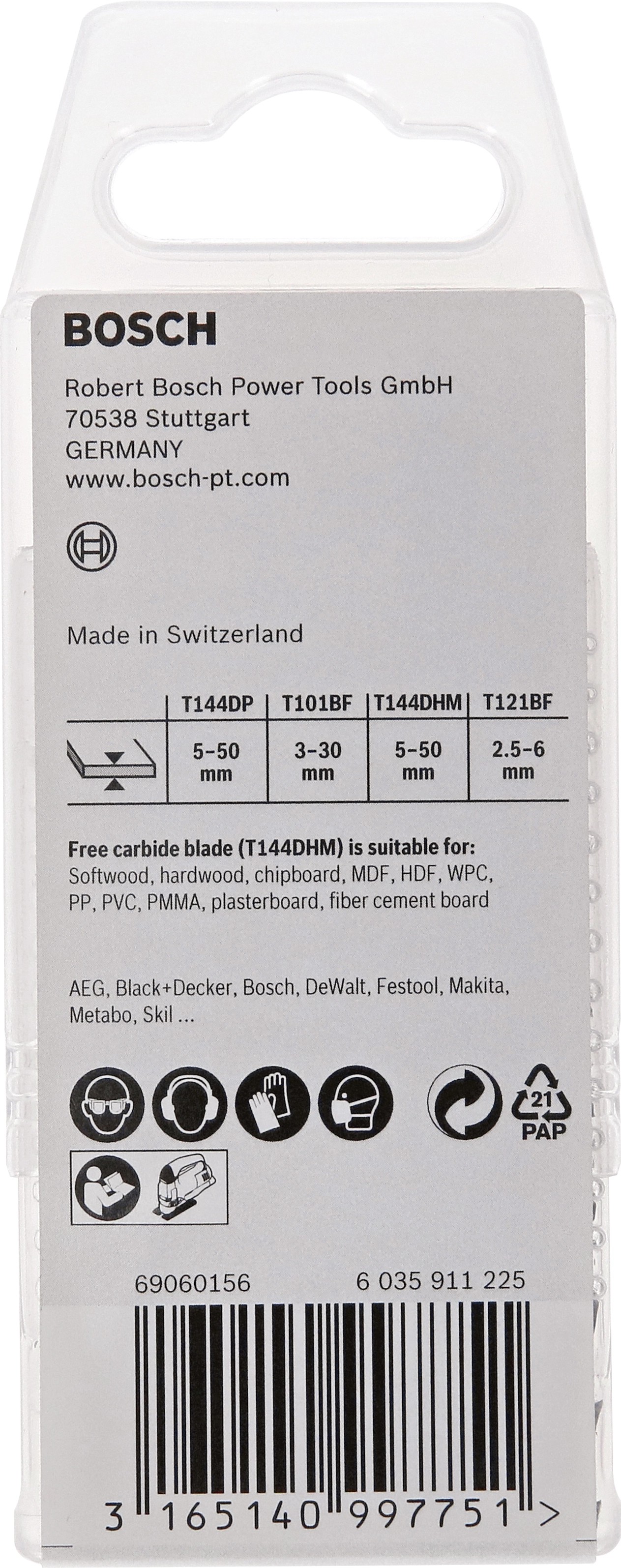 Bosch Sada pílových plátkov Wood and Metal, 15 ks nakúpiť v OBI