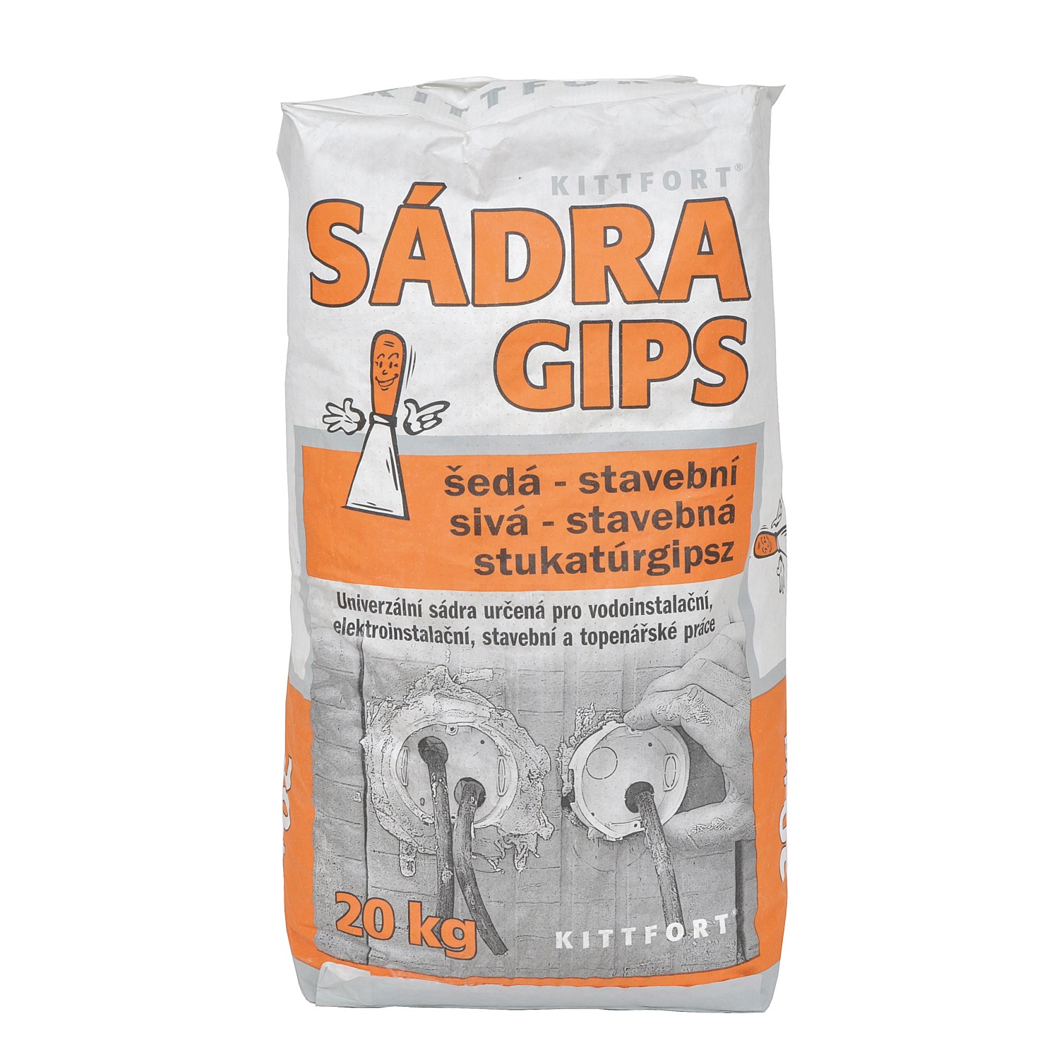 Sadra sivá stavebná 20 kg nakúpiť v OBI