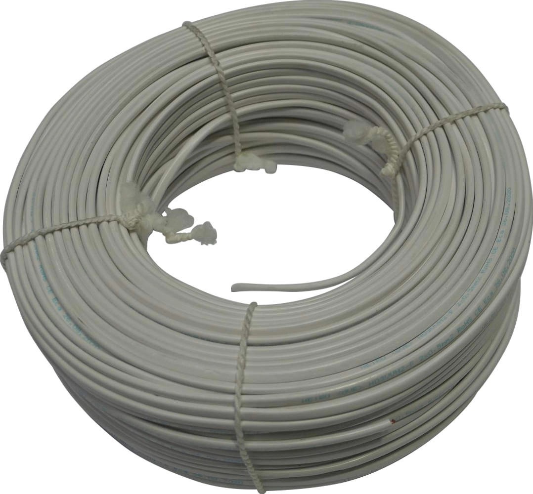 Silový kábel H03VVH2-F 2x0,75 mm, biela - metráž nakúpiť v OBI