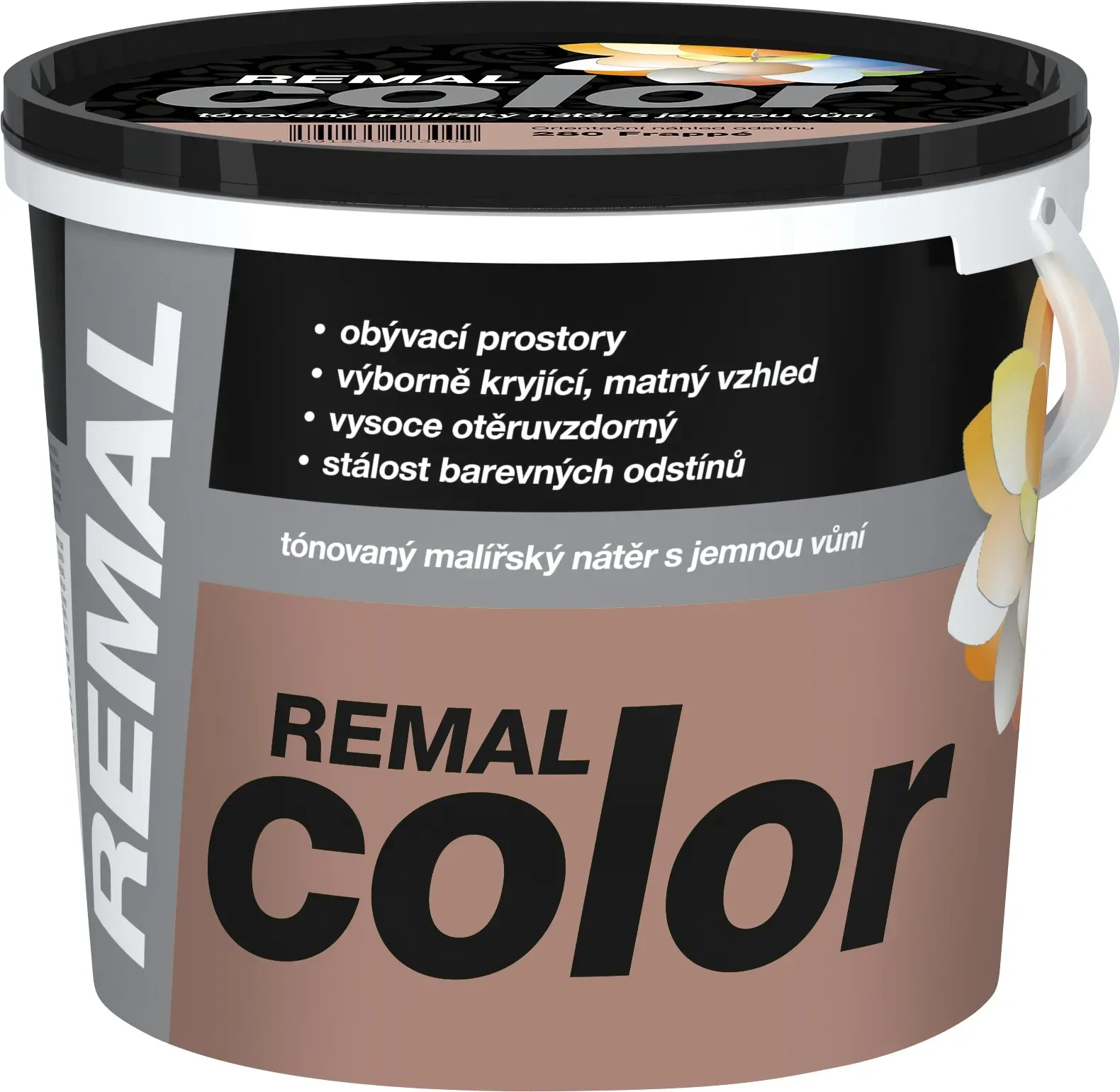 REMAL Color Tónovaný maliarsky náter s jemnou vôňou, 280 Frappé, 2 + 0 ...
