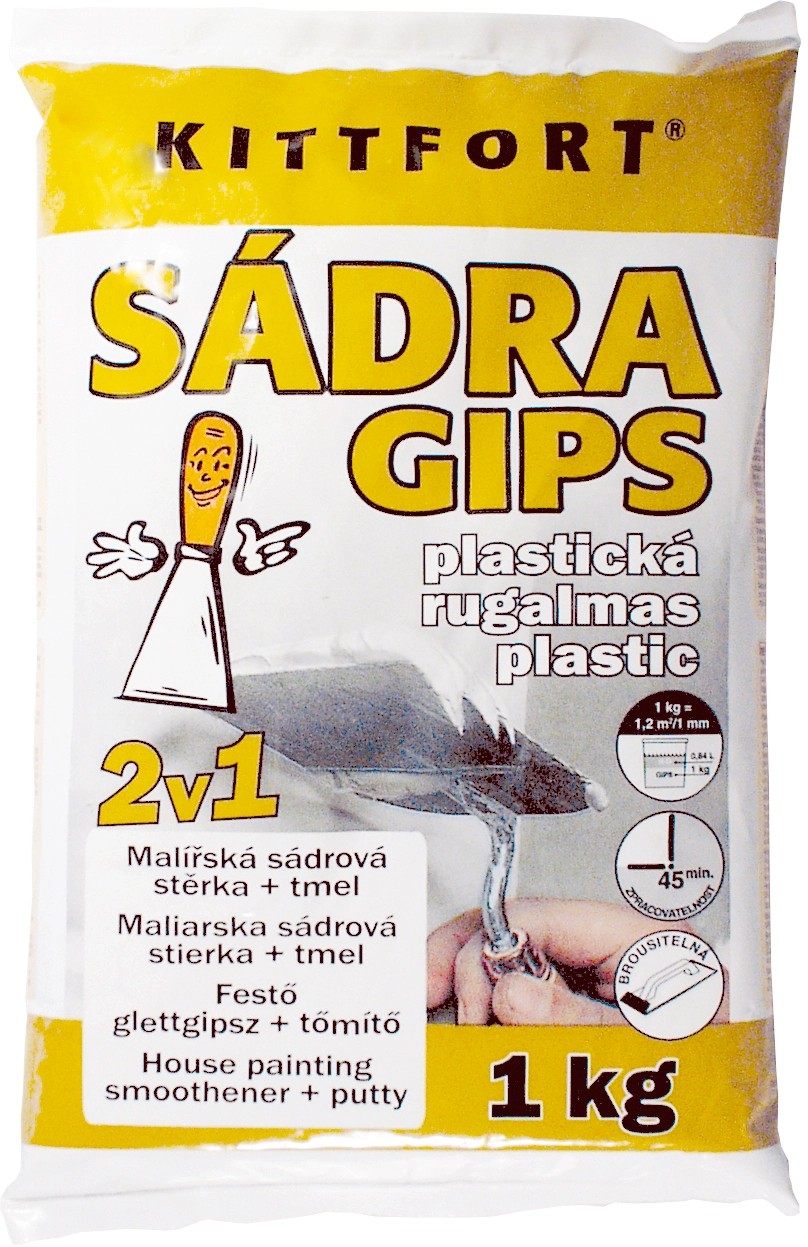 Kittfort Sadra plastická 1 kg nakúpiť v OBI