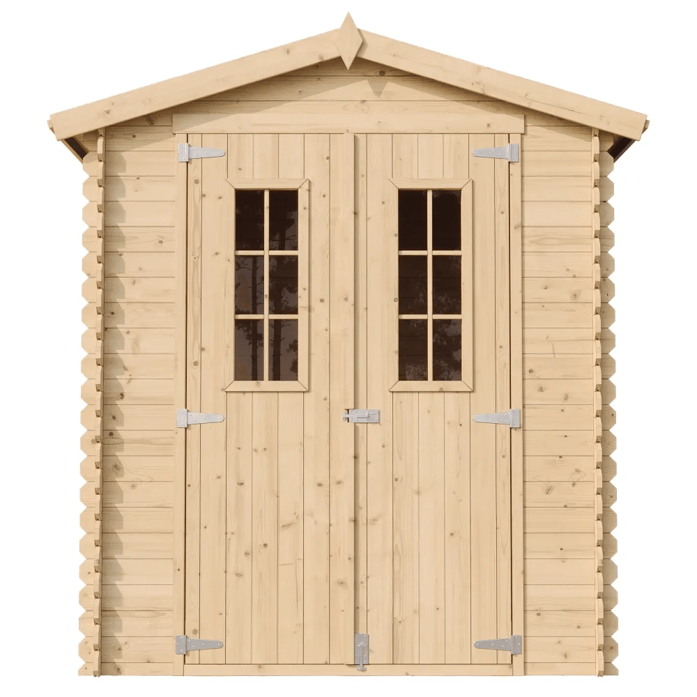 Timbela Drevený záhradný domček M320C+M320G s podlahou, 180 x 180 cm