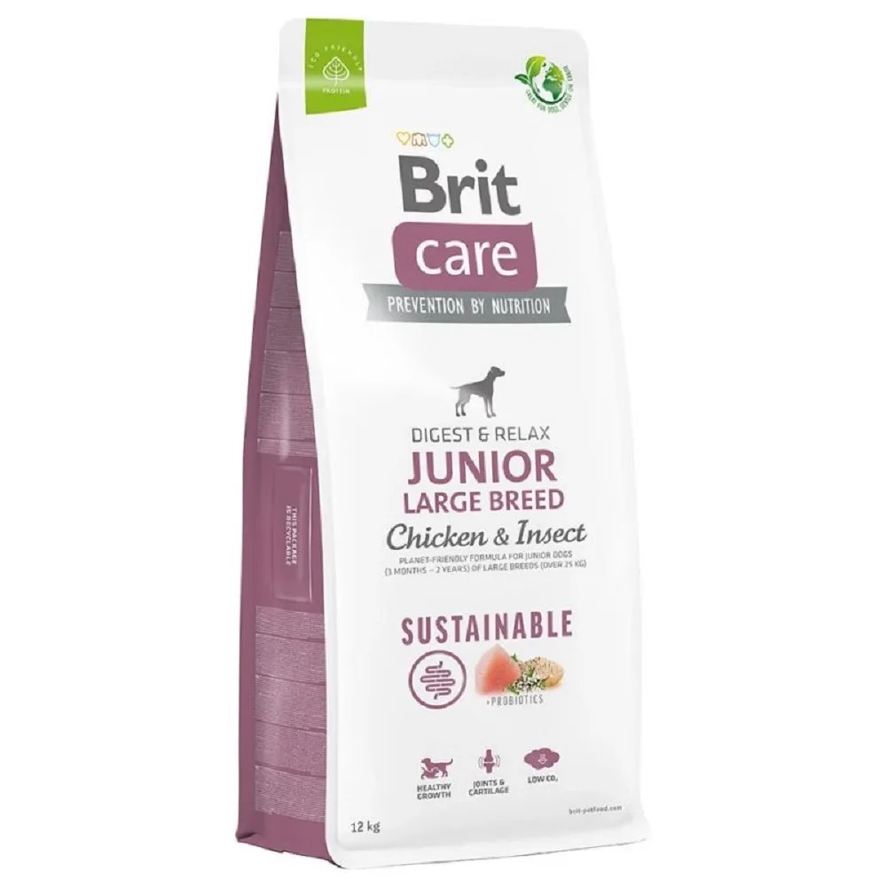 Brit Care Granule pre psov Sustainable Junior Large Breed s kura. a ...