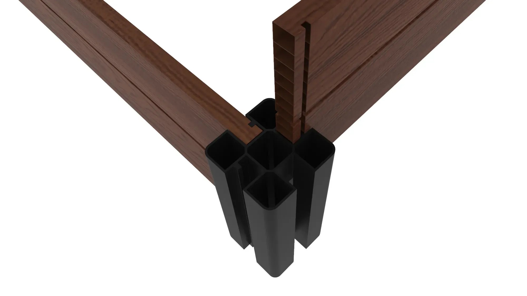 Keter Plastový záhon Vista Modular, hnedá, 121,5 x 121,5 x 27 cm ...