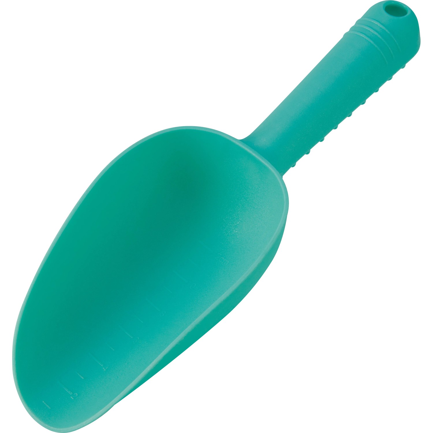 Plastová záhradná lopatka s odmerkou, rôzne druhy