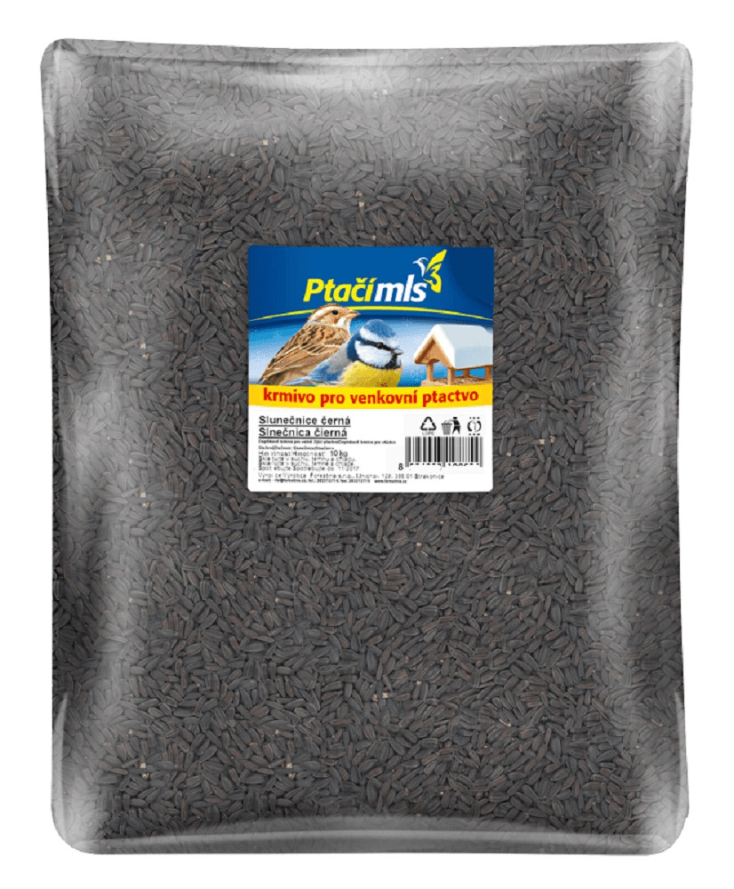 Ptačímls Krmivo pre vonkajšie vtáctvo - slnečnica čierna 20 kg nakúpiť ...