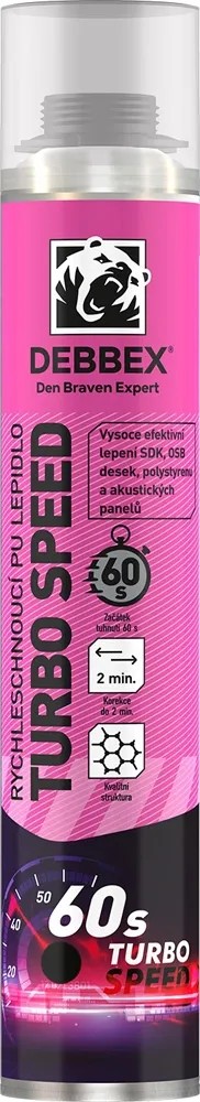 Den Braven PU pena Turbo speed 60 sek. pištoľová 750 ml nakúpiť v OBI
