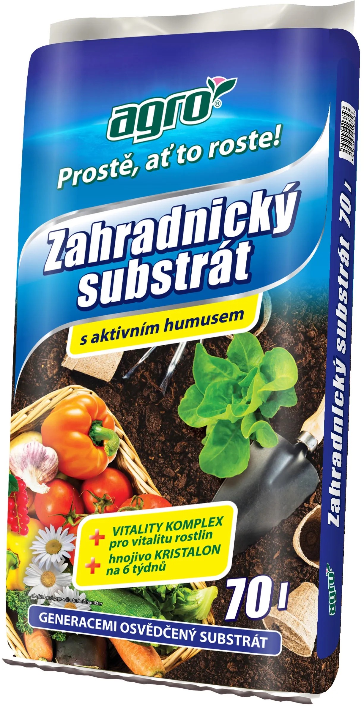 Agro Záhradnícky substrát s aktívnym humusom 70 l nakúpiť v OBI