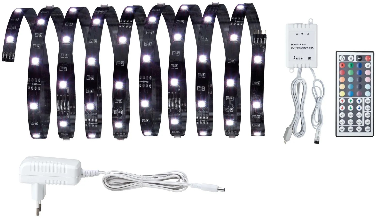 Paulmann YourLED ECO LED pásiky - základná súprava, RGB, 14,5 W, 110 lm ...