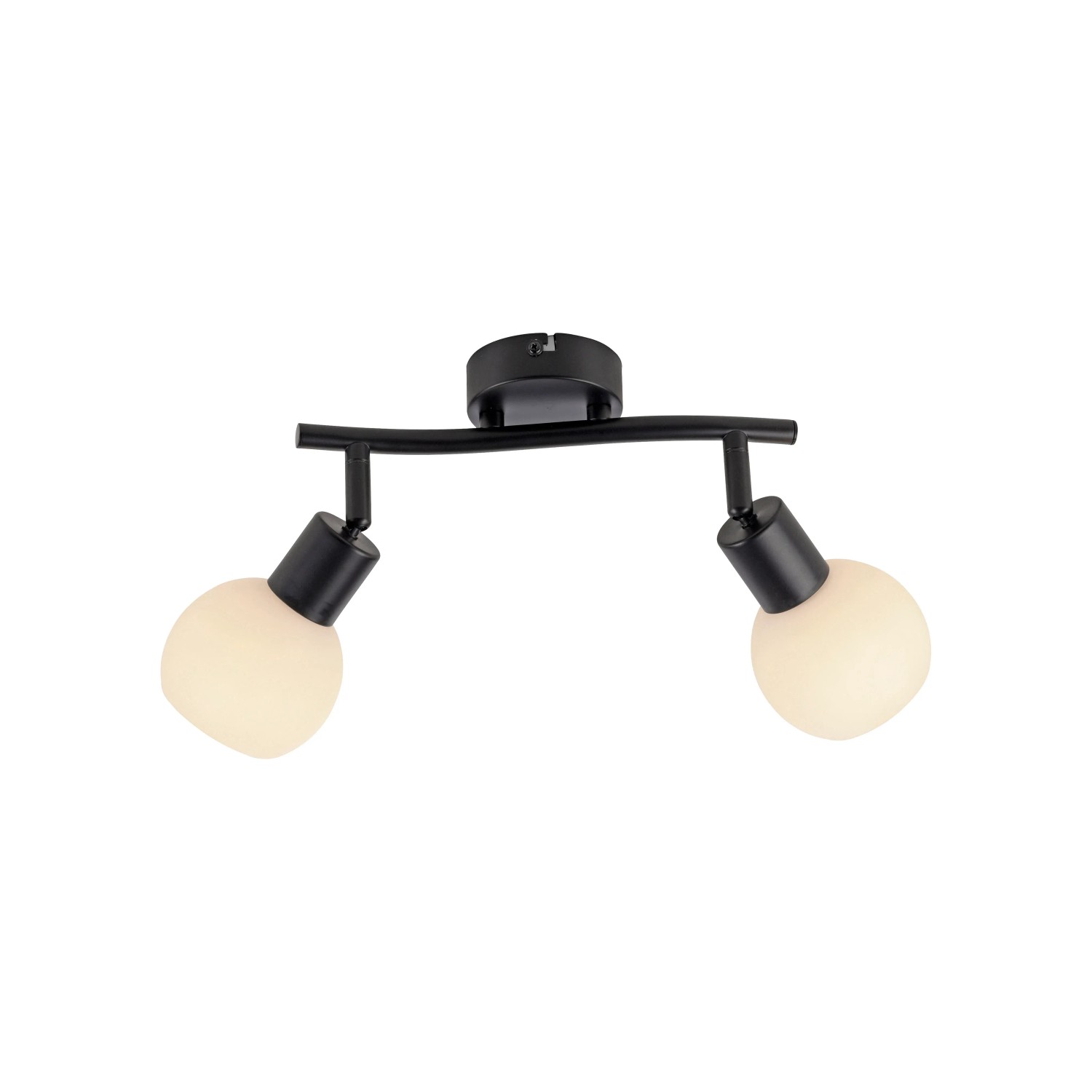 JUST LIGHT LED strop. svietidlo LOKI čierne, E14 5W 430lm 3000K ...