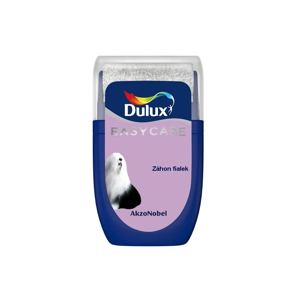 Dulux Tester, interiérová emulzná farba EasyCare záhon fialiek 30 ml ...