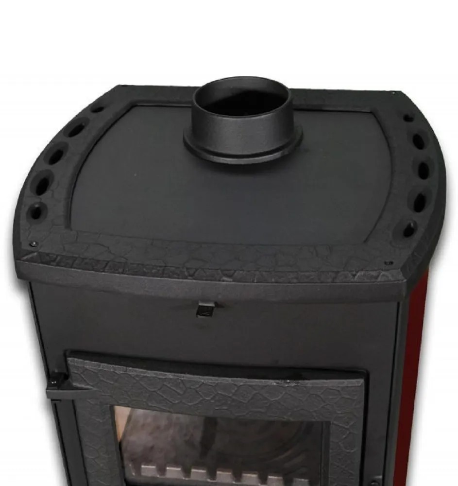 Tim Sistem Krbové kachle Nora ECO, 8,56 kW, čierne, 91 x 48 x 46 cm ...