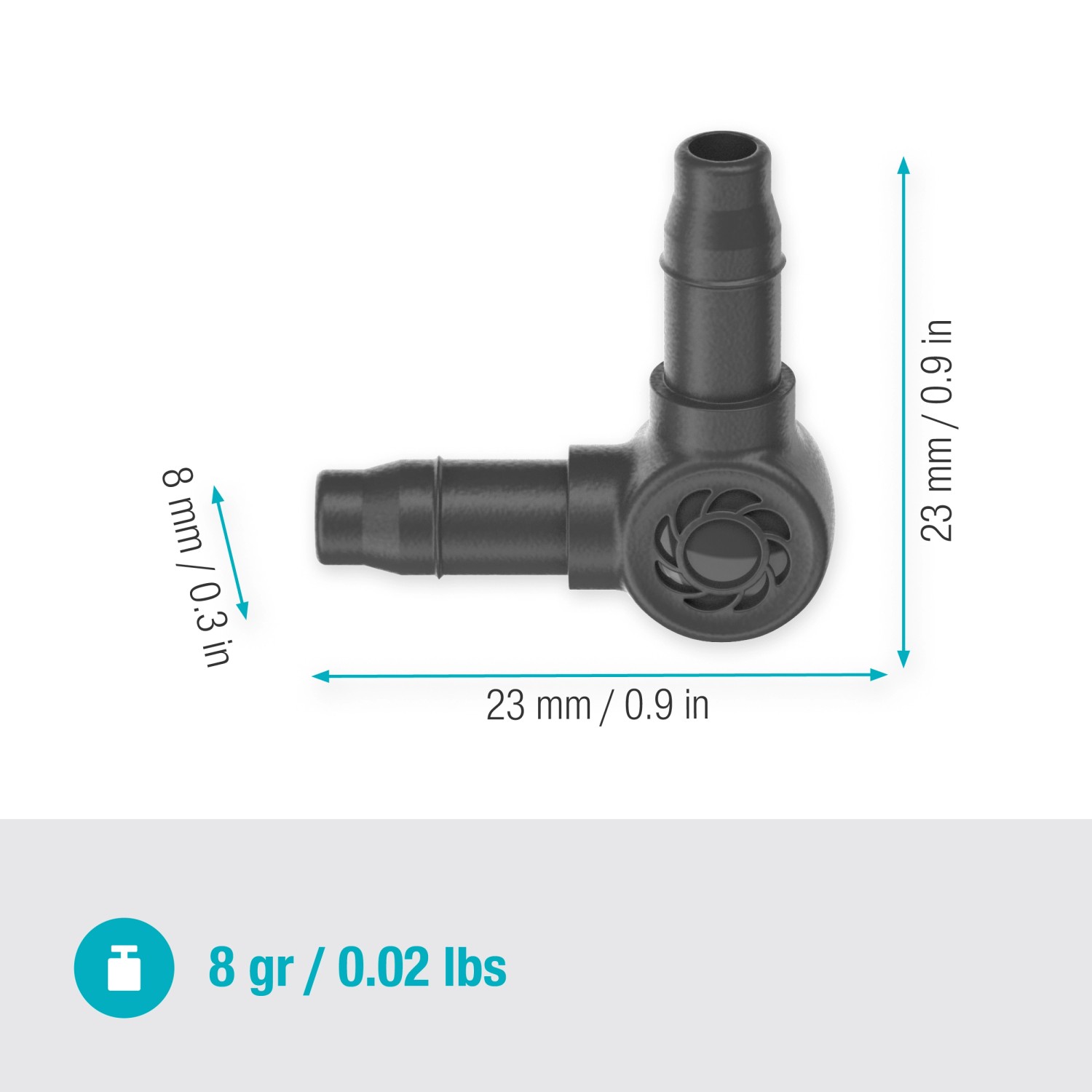Gardena Micro-Drip-System L-kus 4,6 mm (3/16"), 10 ks nakúpiť v OBI