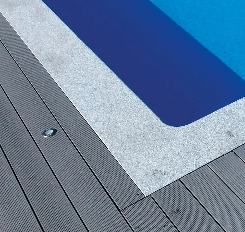 Summer Fun Žulový obrubník Chrystal Grey rovný jednotlivý modul 6 ...