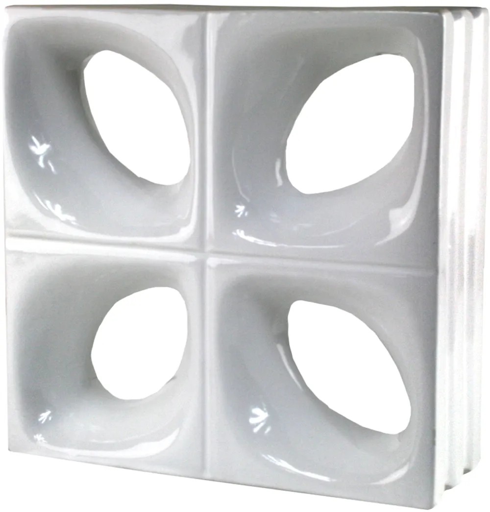 Fuchs Design Keramická luxfera Style'n Art Deko Daisy biela, 24 x 24 x ...