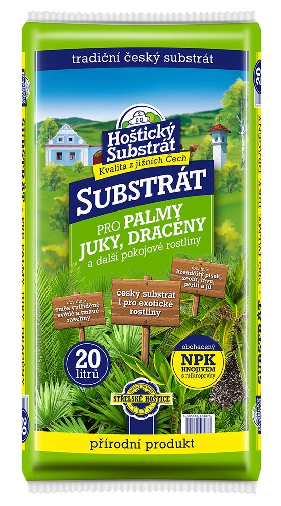 Hoštický substrát Substrát pre palmy, juky a dracény 20 l nakúpiť v OBI