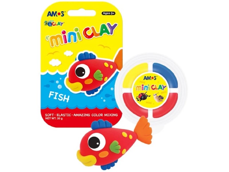 I-Clay Modelovacia hmota Mini Clay, ryba, 4 x 7,5 g nakúpiť v OBI