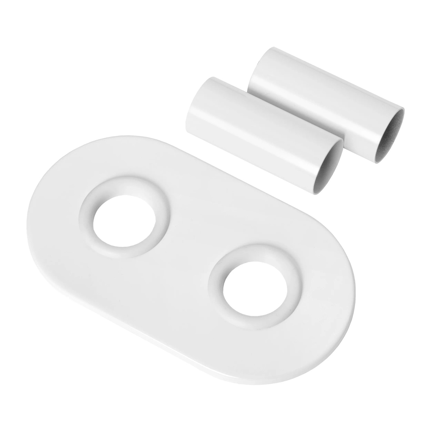 Invena Dvojitý maskovací set na pripojenie radiátorov, biela nakúpiť v OBI