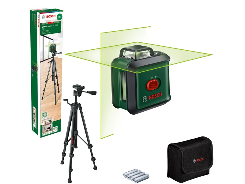 Bosch Krížový laser UniversalLevel 360 Súprava - mäkká úložná taška ...