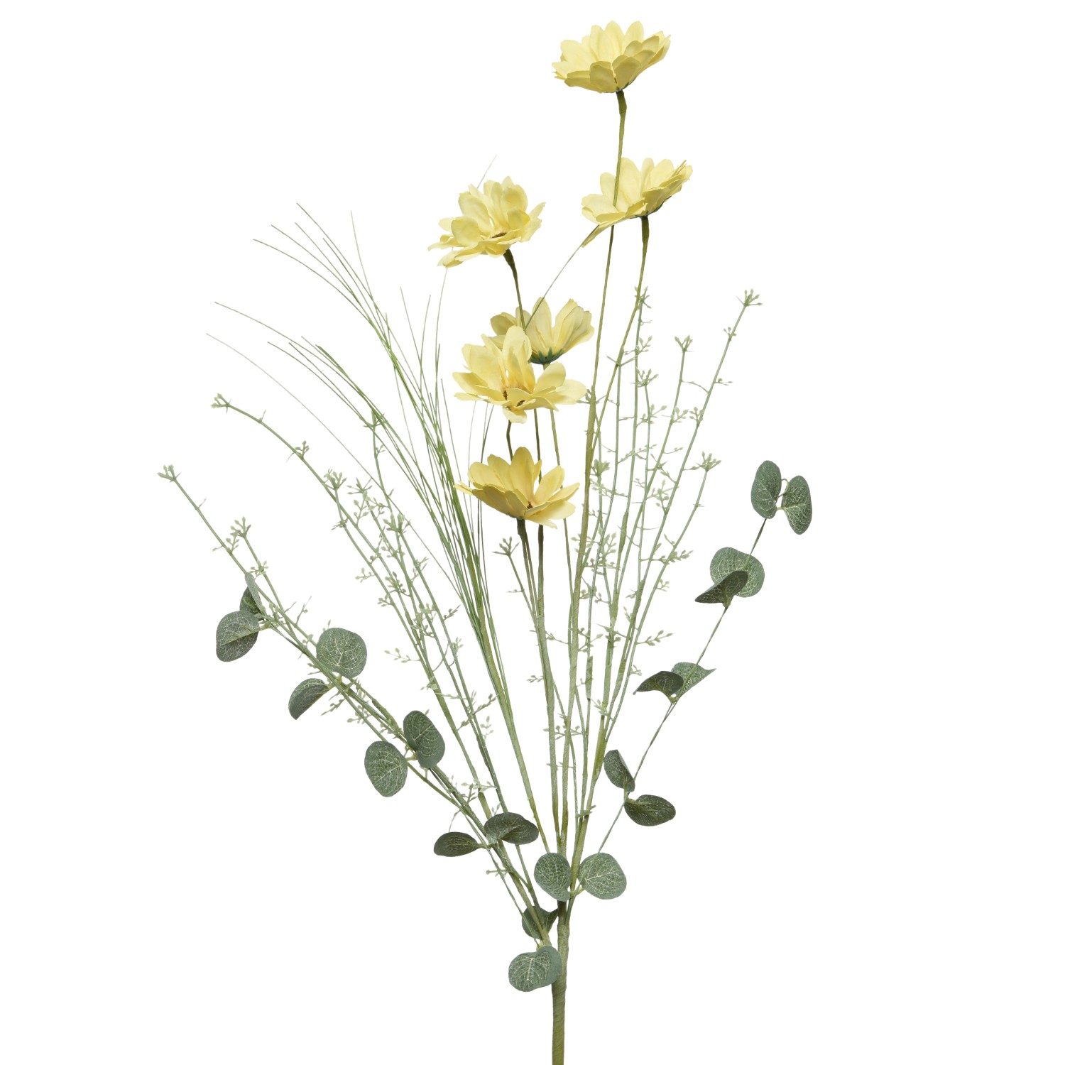 Umelá kvetina georgína, jemne žltá, 65 cm nakúpiť v OBI